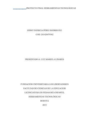 Calam O Proyecto Final Herramientas Tecnol Gicas