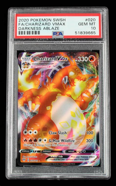 PSA 10 Charizard VMax Plandetransformacion Unirioja Es