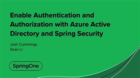 Enable Authentication And Authorization With Azure Active Directory