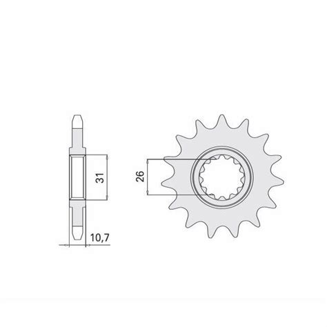 Kettensatz ENUMA 525 MVXZ 2 für Yamaha YZF R1 YZF R1M Typ RN32 2015