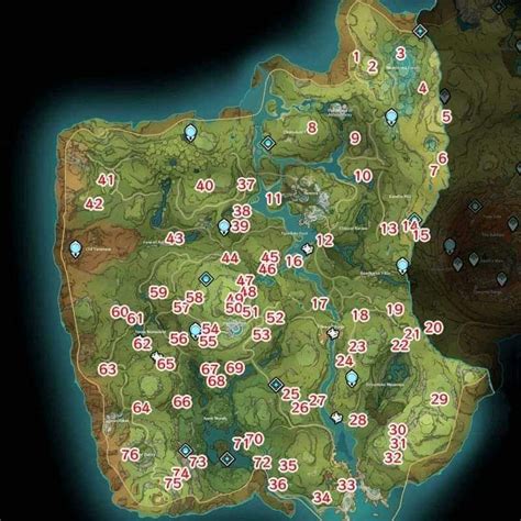 All Caves Locations Genshin Impact HoYoLAB