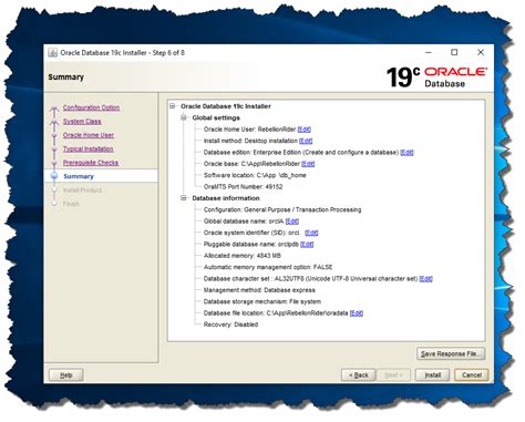 how to install oracle database 19c on windows 10 rebellionrider