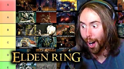 Elden Ring Boss Tier List Asmongold Ranks All Fights From Best To