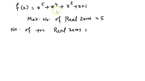 solved tell the maximum number of real zeros that each polynomial function may have then use