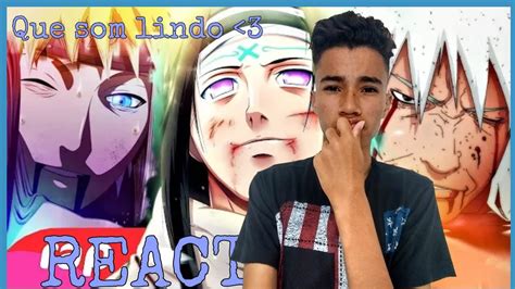 REACT Rap Do Minato Neji E Jiraya Naruto ME DESCULPE POR PARTIR