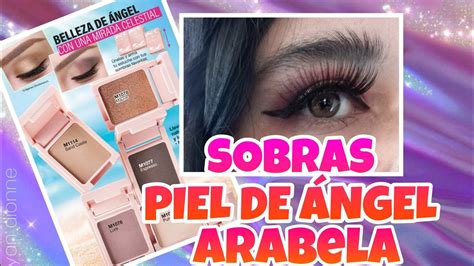 SOMBRAS COMPACTAS ARABELA PIEL DE ANGEL RESEÑA YouTube