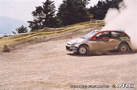 Mcrae Colin Grist Nicky Ford Focus Wrc Acropolis Rally