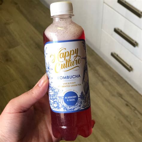 Happy Culture Kombucha Blueberry And Basil Kombucha Review Abillion