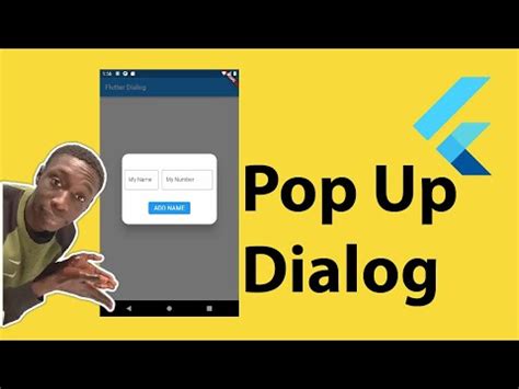 Flutter Creating Pop Up Using Getx Easiest Way YouTube