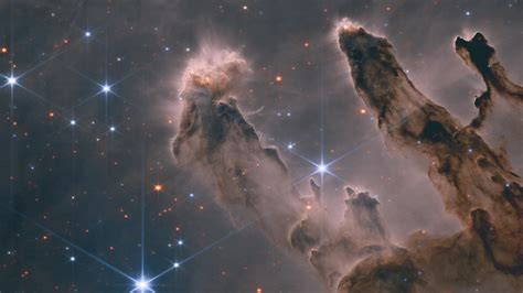 The Dusty Pillars Of Creation NIRCam James Webb Space Telescope