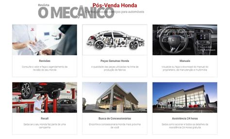 Aprenda Mecanica Murilo Honda Traz Novidades Em Seu Portal De P S