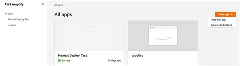getting started with existing code aws amplify hosting