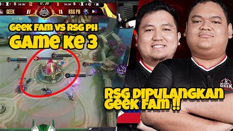 Rsg Dipulangkan Geek Fam Indo Ni Bos Game Mpli Geek Fam Vs