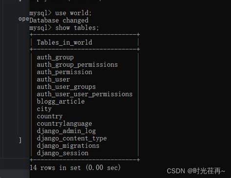 django连接mysql csdn博客