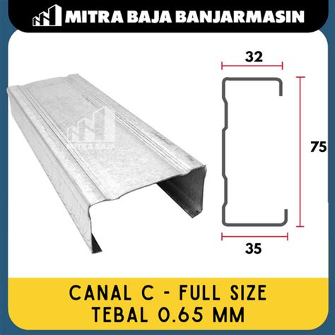 Jual Baja Ringan Canal C Boss Full Meter Kab Banjar Mitra