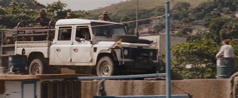 Imcdb Org Land Rover Defender Crew Cab In The Expendables