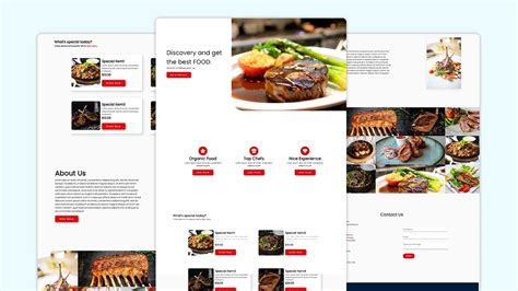 Complete Responsive Food Restaurant Website Design Using Html Css And