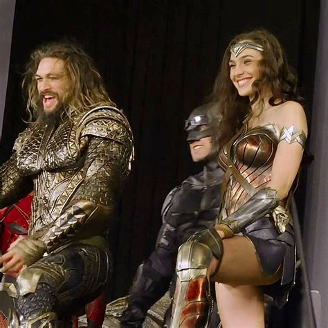 Behind The Scenes Of Justice League Superman Batman Aquaman Stud
