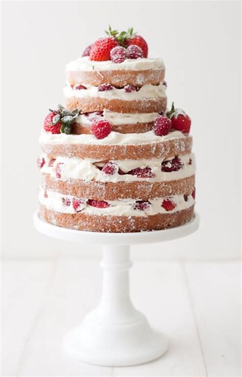 Naked Cake 12 receitas irresistíveis para sua festa