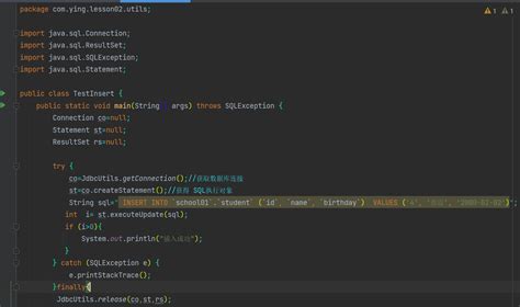 对于could not initialize class com ying lesson02 utils jdbcutils报错的解决 现实里的童话 博客园