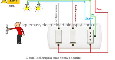 Doble Interruptor Mas Toma Enchufe Jonathan Electrical Projects