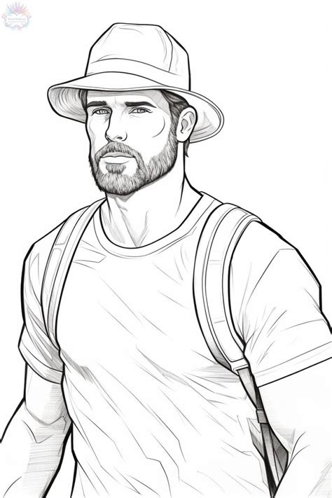 Dibujos De Hombres Para Colorear