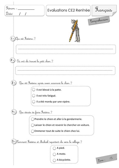 Evaluations Diagnostiques CE1 Et CE2 New Bout De Gomme