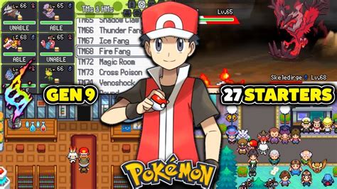 NEW Pokemon RPGXP Fan Game With 27 Starters Gen 9 New Story New