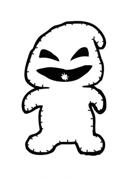 Oogie Boogie Coloring Pages