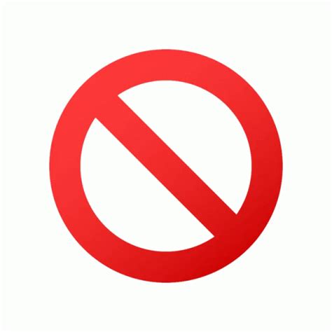 Prohibited Joypixels Sticker Prohibited Joypixels Banned 탐색 및 공유
