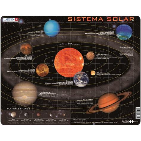 Sistema Solar Puzzle Pzas Kinderland