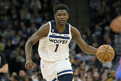 Timberwolves Anthony Edwards Sustains Right Ankle Sprain Hoops Rumors