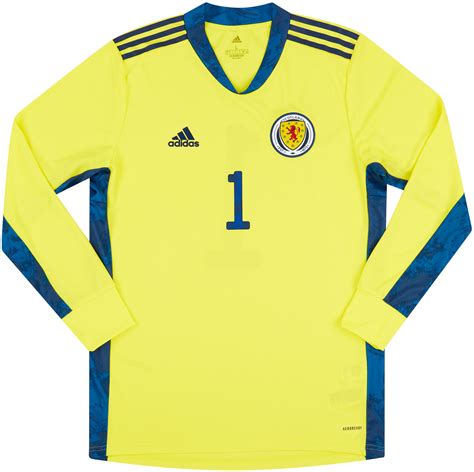 2020 21 Scotland GK Shirt 1 Excellent