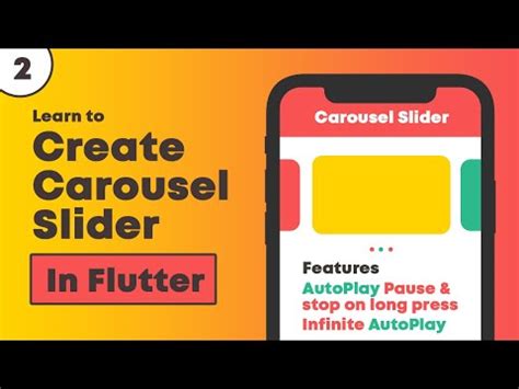 How to build Carousel Slider in Flutter Flutter Tutorial Видео