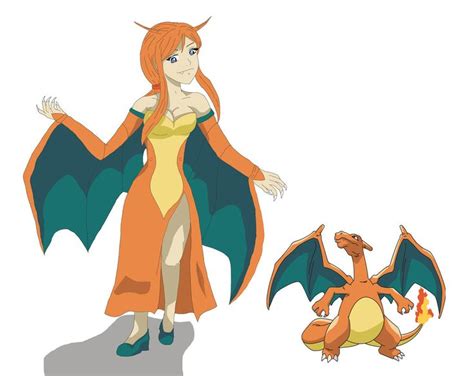Charizard Gijinka By Shizu Gijinka On DeviantART Charizard Anime