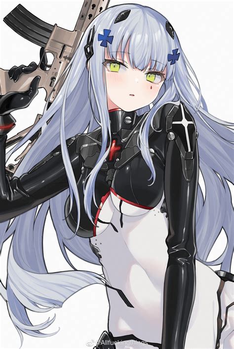 Mimelond Girls Frontline Hk416 Girls Frontline Bodysuit Gun Watermark