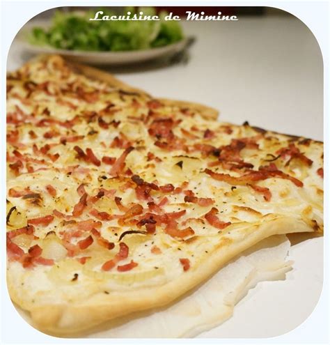Flammekuëche ou Tarte flambée Alsacienne 100 maison La cuisine de