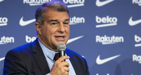 FC Barcelone Laporta Annonce Une Catastrophe Pour Le Mercato Hivernal