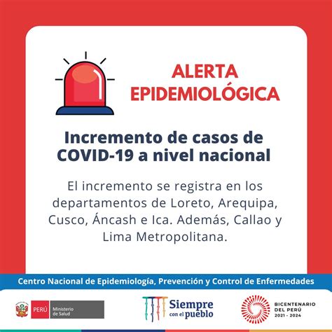 CDC Perú on Twitter AlertaEpidemiológica CDC Perú emite alerta