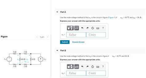Solved Use The Node Voltage Method To Find V In The Chegg
