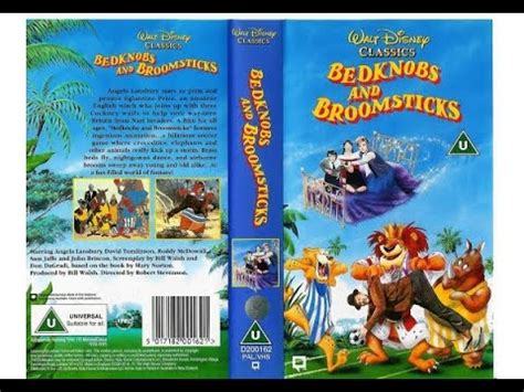 Original Vhs Opening And Closing To Bedknobs And Broomsticks Uk Vhs