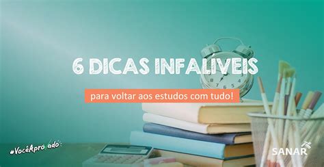 6 Dicas Infalíveis para Retomar os Estudos Tudo