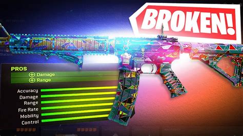 The NO RECOIL M4 Is BROKEN In MW2 Best M4 Class Setup YouTube