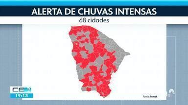 Cetv Edi O Inmet Alerta Para Risco De Chuvas Intensas Em Cidades