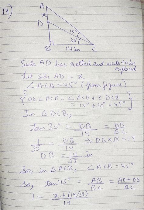 Solved 14 07 02 MC The Figure Below Shows A Triangular Wooden