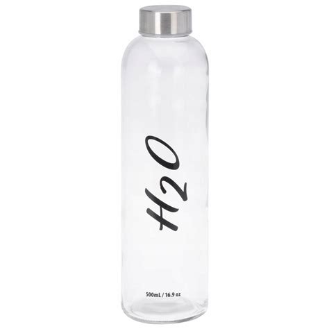 Butelka szklana na WODĘ SOK z zakrętką 0 5L 500 ml 9029657132