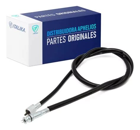 Cable Chicote Velocimetro Italika Original Dt Sp Ft G
