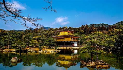 無料ダウンロード 寺院 金閣寺 日本 京都 降雪 ゴールデンパビリオン HDデスクトップの壁紙 Wallpaperbetter