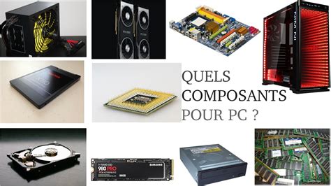 Quels Sont Les Composants D Un PC YouTube