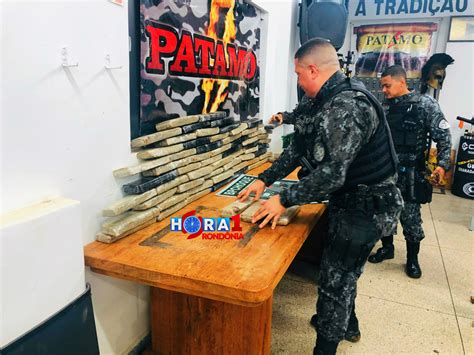 EFICIÊNCIA Batalhão de choque apreende mais de 50 Kg de maconha